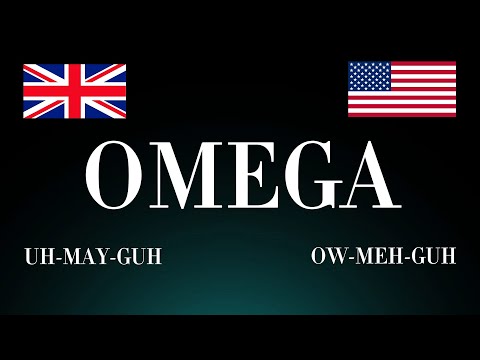 How to Pronounce 'Omega' Correctly: UK vs USA (Luxury Watch Brand)
