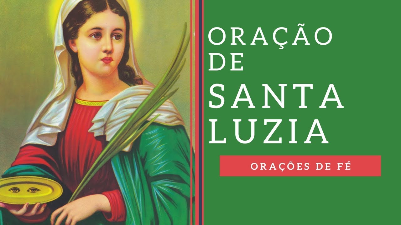 ORAÇÃO A SANTA LUZIA
