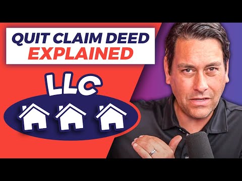 Using a Quit Claim Deed to Transfer Properties Into an LLC | Morris Invest
