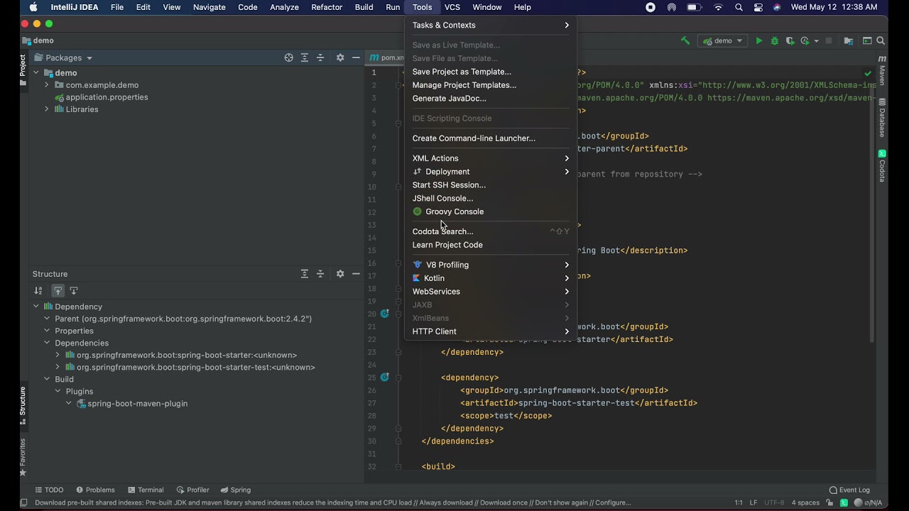 Intellij Commandline runner