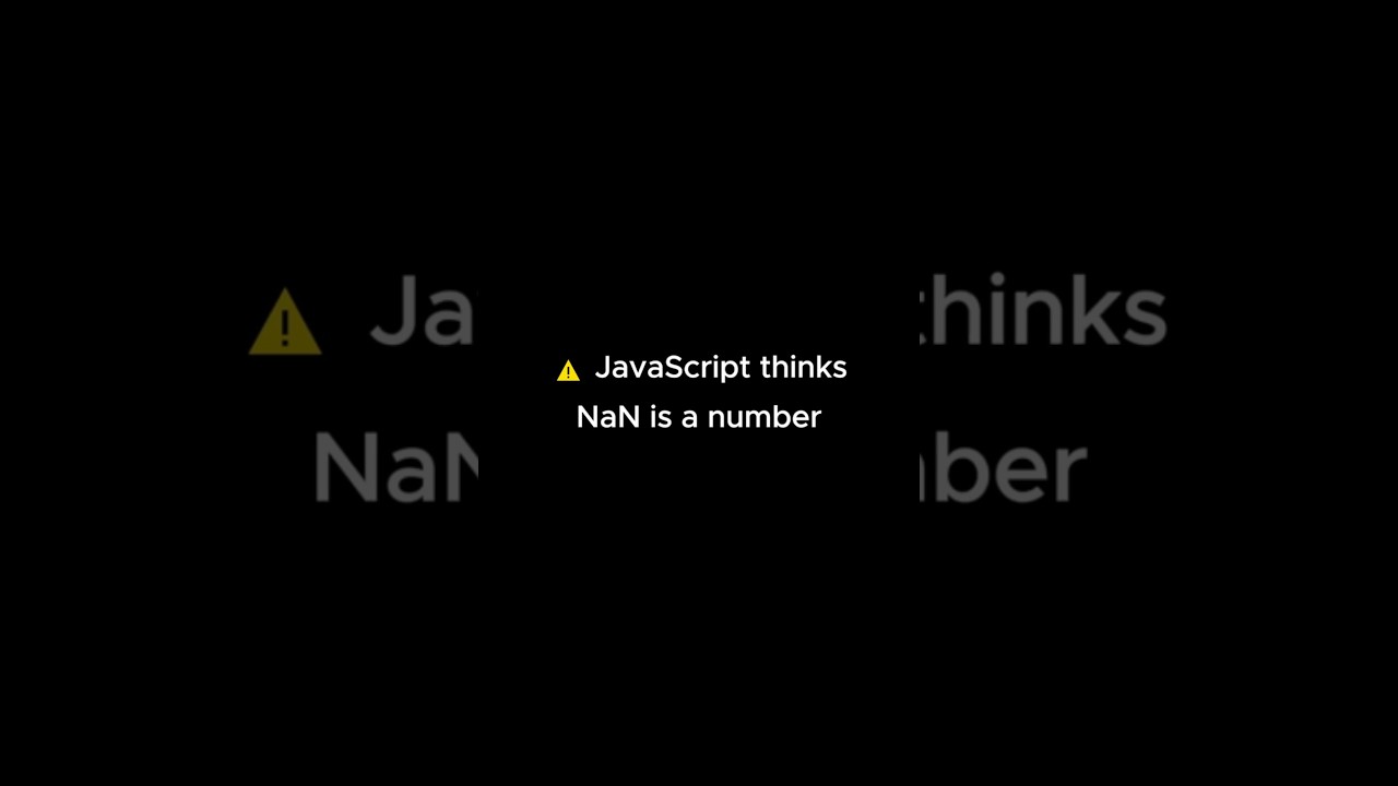 JavaScript Challenge #24 — typeof NaN is 
