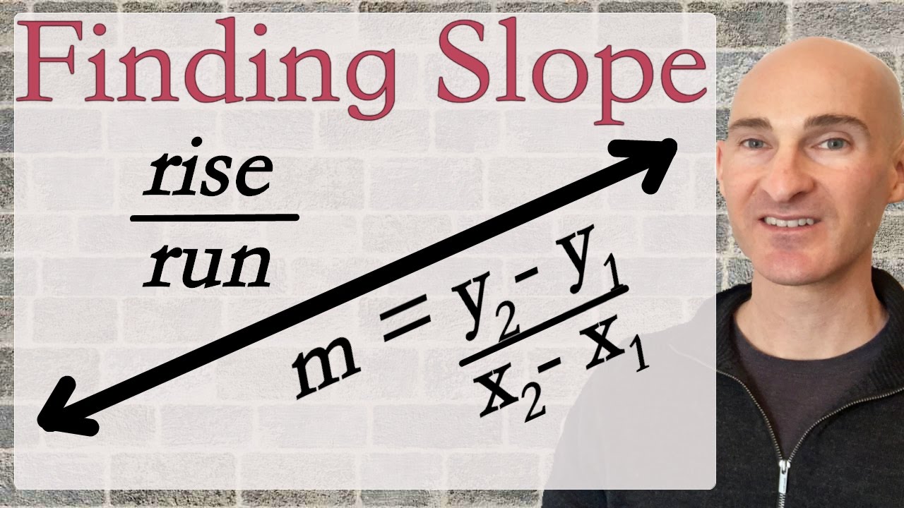Finding Slope Formula