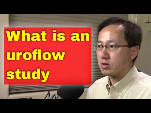 What is uroflow flow study and how is it used: A case example