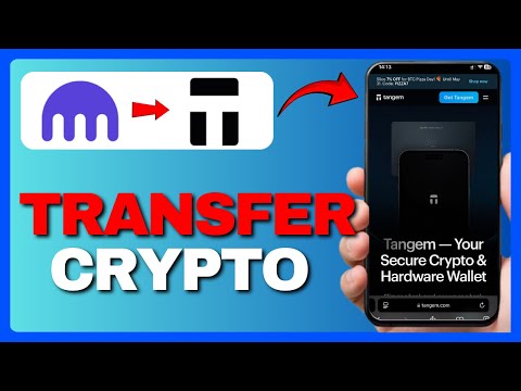 NEW! TRANSFER CRYPTO FROM KRAKEN TO TANGEM WALLET '2025'