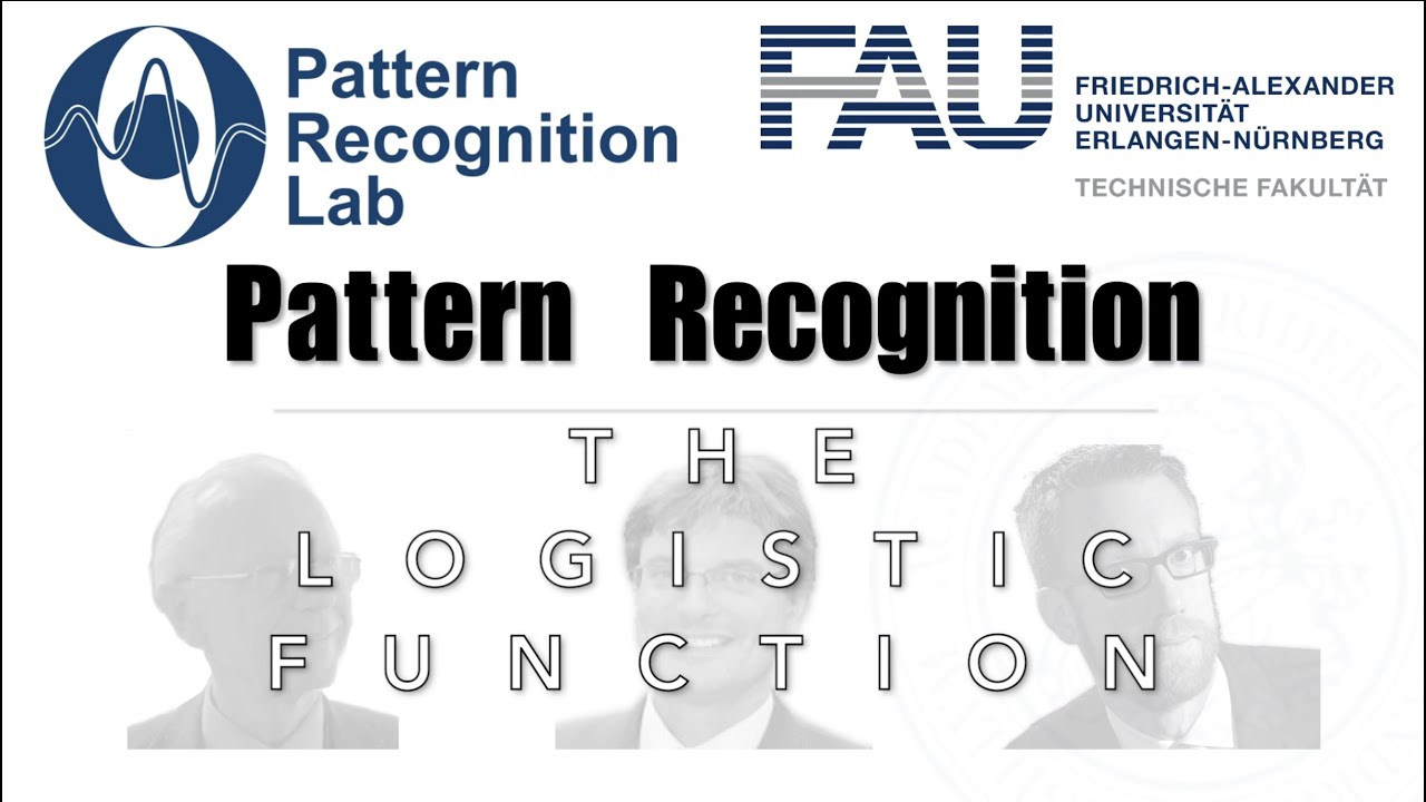 Pattern Recognition [PR] Episode 5 - The Logistic Function