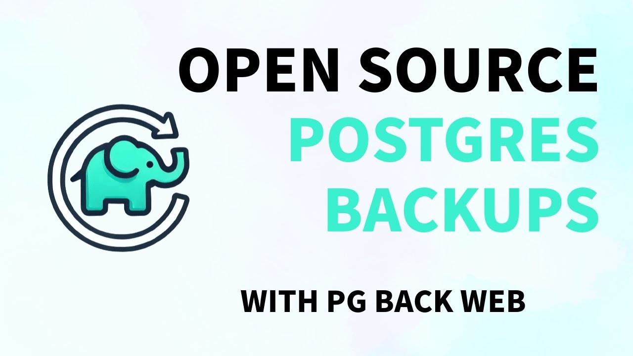 Self-Hosted Postgres Backups | PG Back Web | Docker & MinIO