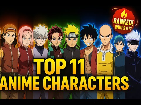 Top 11 Strongest Anime Characters Ranked!