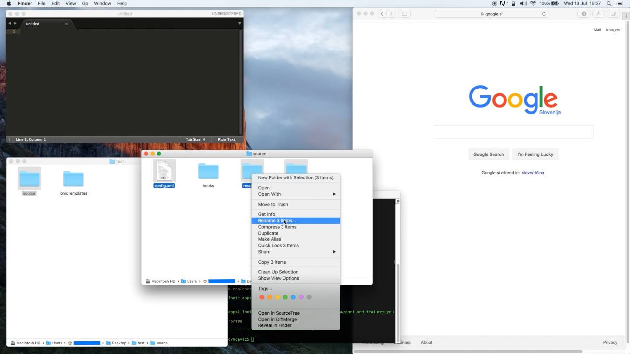 Ionic Material Design Template -  Import Tutorial