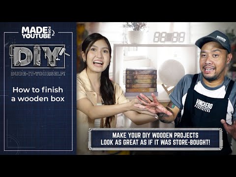 Basic Wood Finishing | Dude-It-Yourself with Film That Build