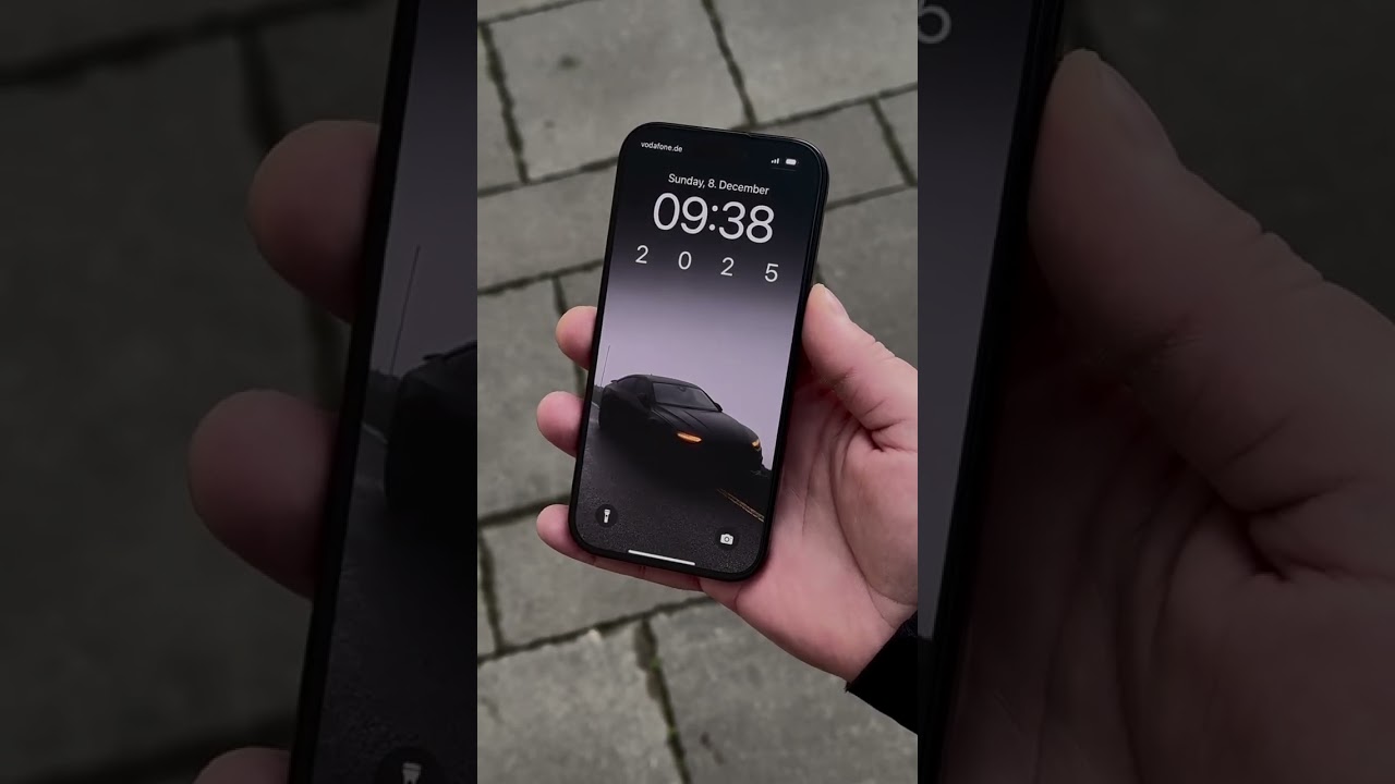 Turn your screen into a visual masterpiece with this Car Live Wallpaper  #iphonewallpapers #iphone15