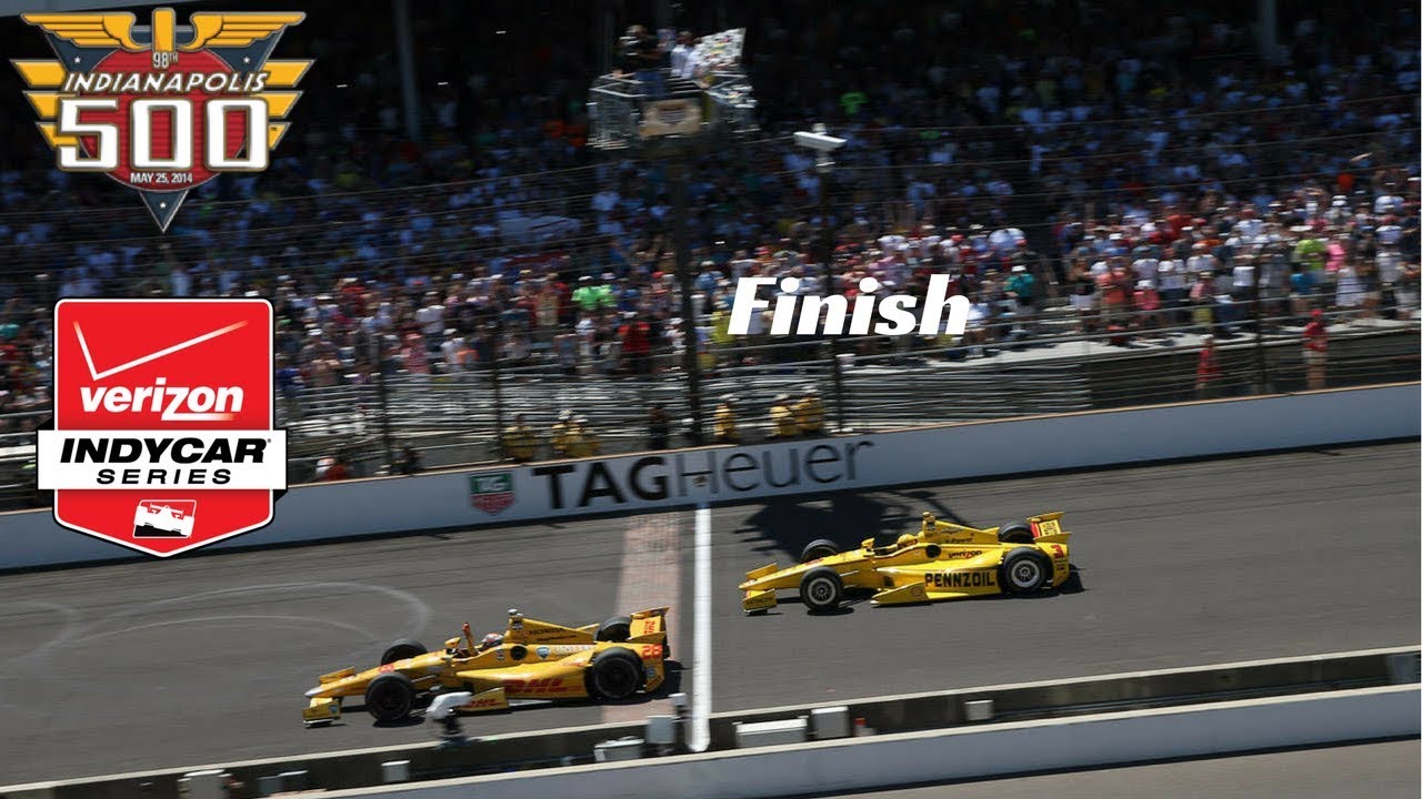 2014 Indianapolis 500 Finish [Final Restart]