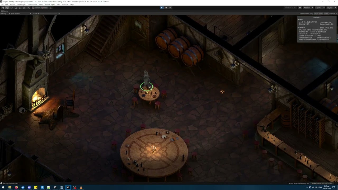 Prerendered Backgrounds in Unity