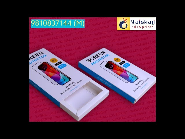 Mobile Accessories Packaging Boxes - Mobile Cover Packaging Box ...