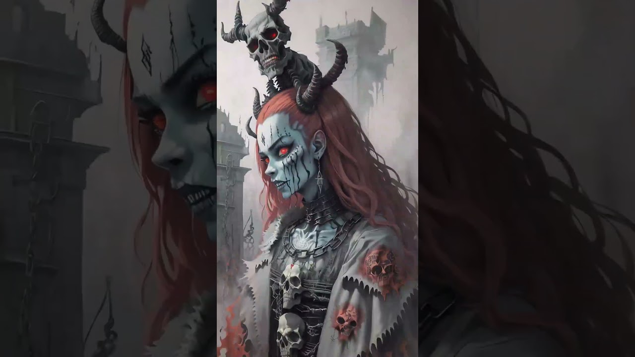 Ai generated trip to hell, scary, creepy, horror, terrifying, demons, trip #deforumstablediffusion