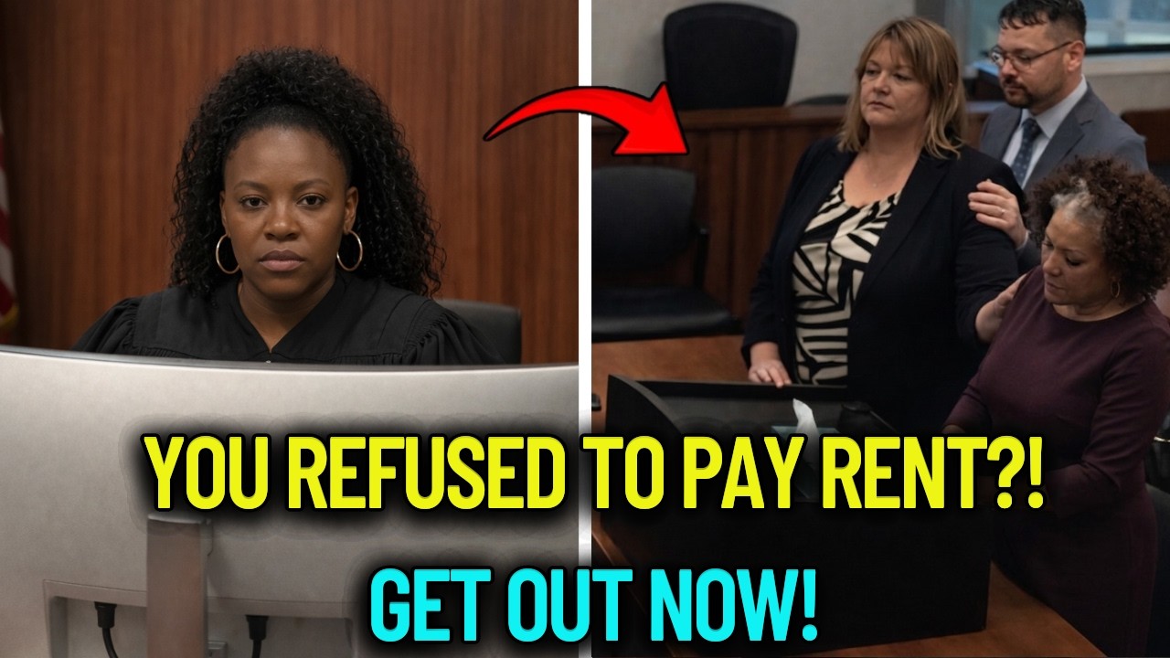 Judge DESTROYS Tenant After She REFUSES To Pay Rent — Instant Eviction!