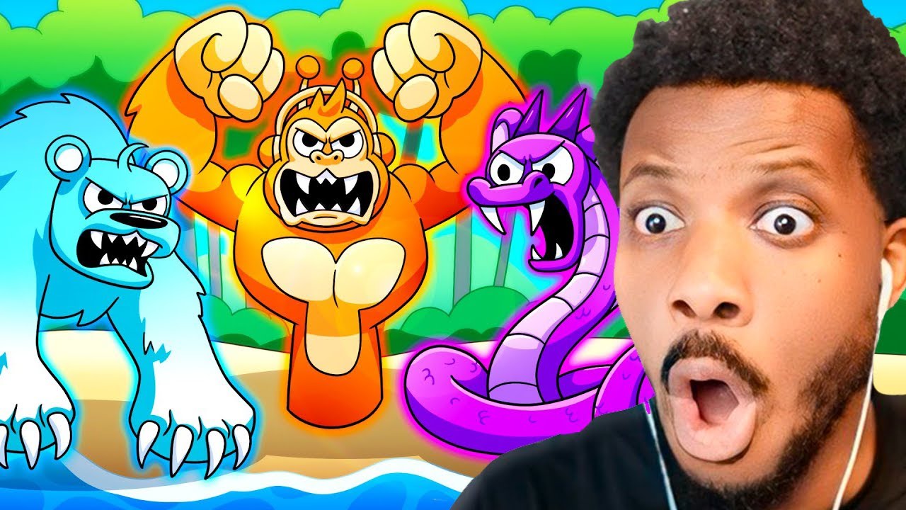 REACTING to SPRUNKI But They're BEASTS!