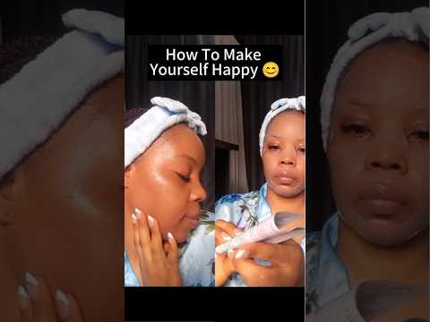 How To Make Yourself Happy||Therapeutic Skin Care Routine #skincare #beauty #shorts #viralshorts