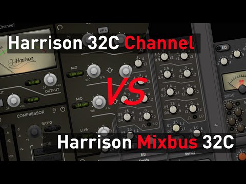 Harrison 32C Channel VS Mixbus 32C - The Test - Gearspace