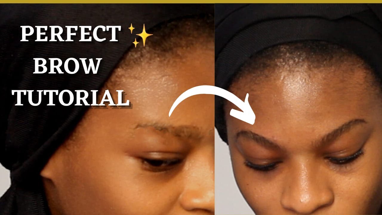 EASY EYEBROW TUTORIAL FOR BEGINNERS: DETAILED AND BEGINNER FRIENDLY BROW TUTORIAL