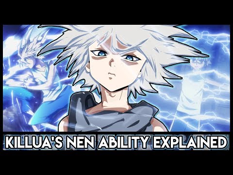 Explaining Killua Zoldyck's Nen Abilities (Godspeed + Electric Aura) | Hunter X Hunter Explained