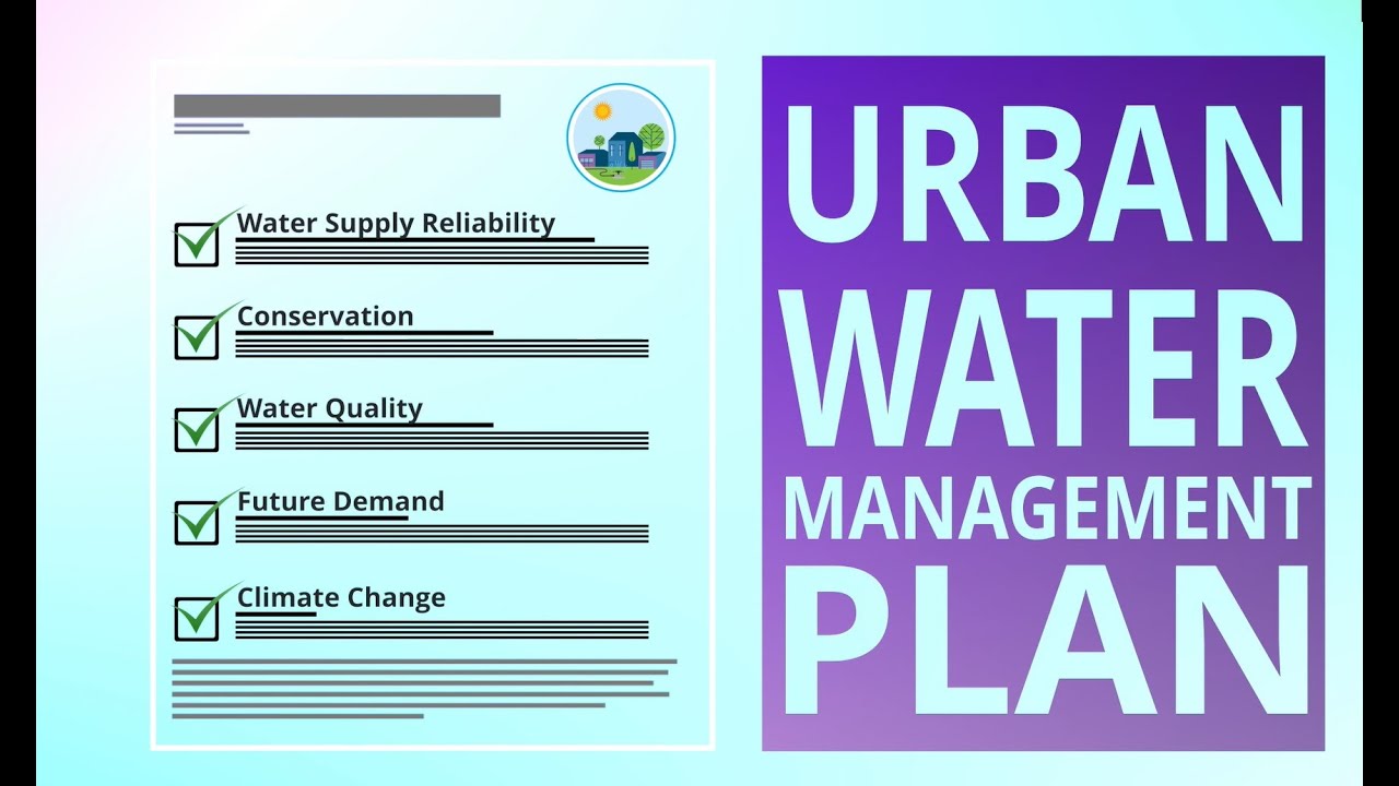 UWMP - Intro to the 2020 Urban Water Management Plan