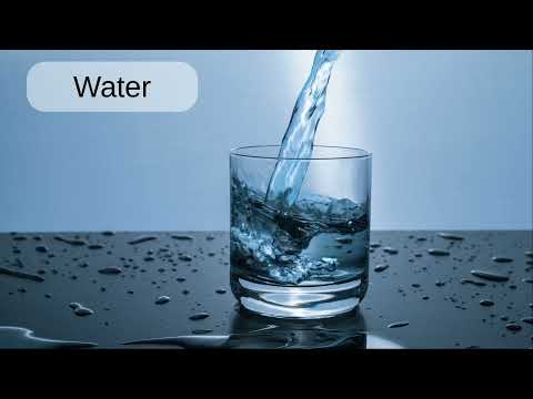 Water: Word Pronunciation - Read Along (Australian Accent) Picture Dictionary English
