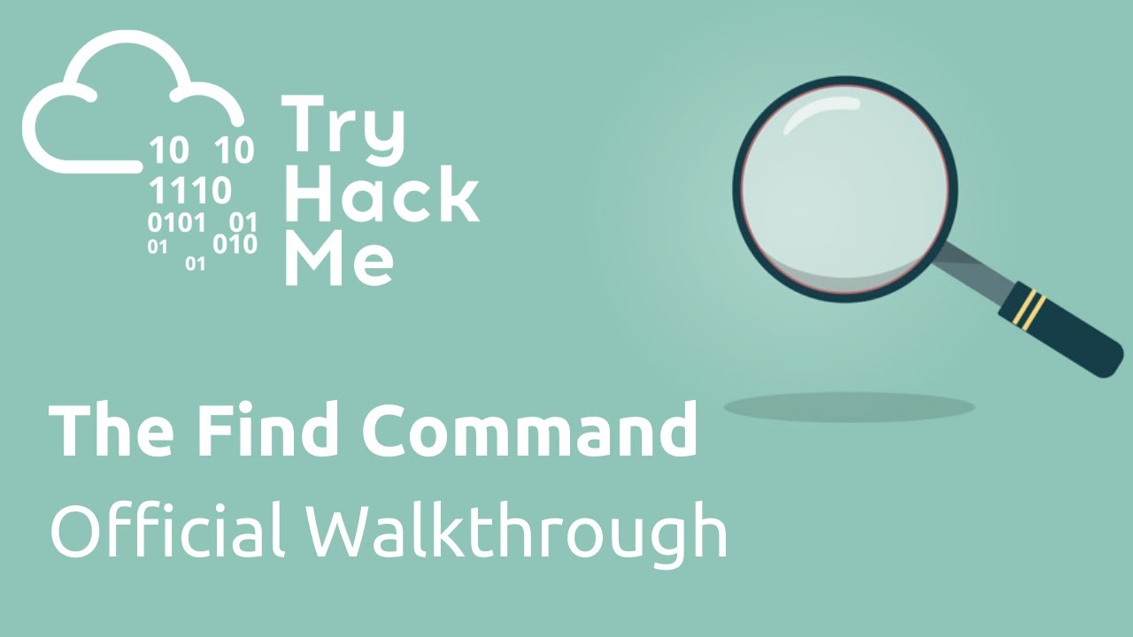 TryHackMe The Find Command Official Walkthrough