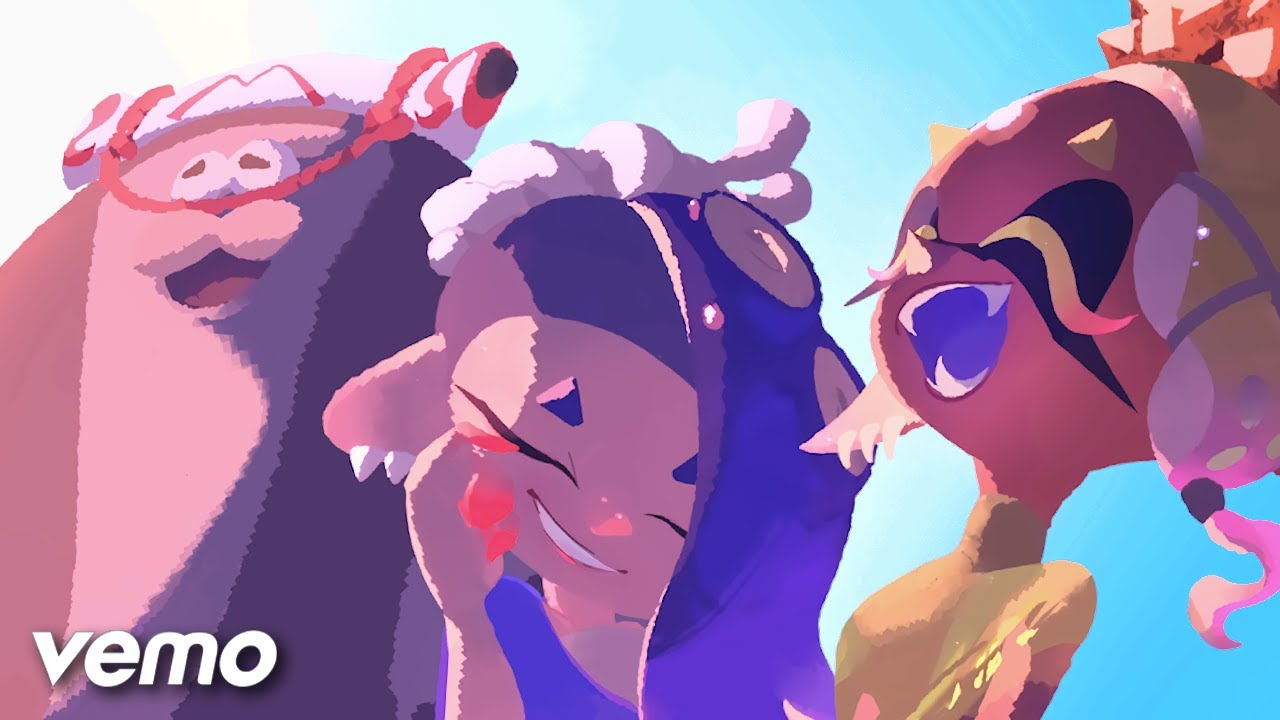 🌞 Daybreaker Anthem 🎵 Caitlin Koi Lyric Video - Splatoon 3