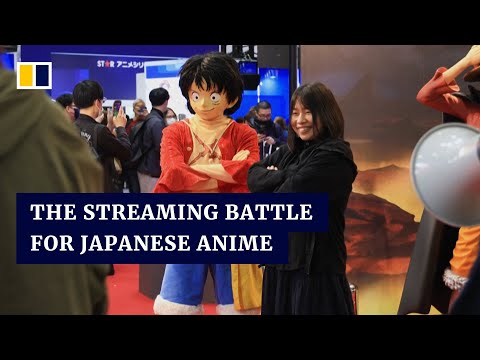 Streaming giants battle to be top platform for Japanese anime