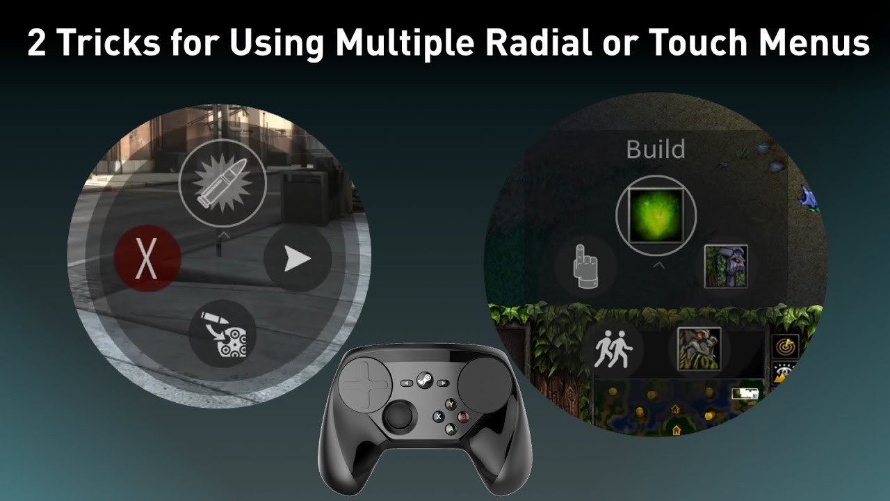 Radial Menus: Nesting and Cycling