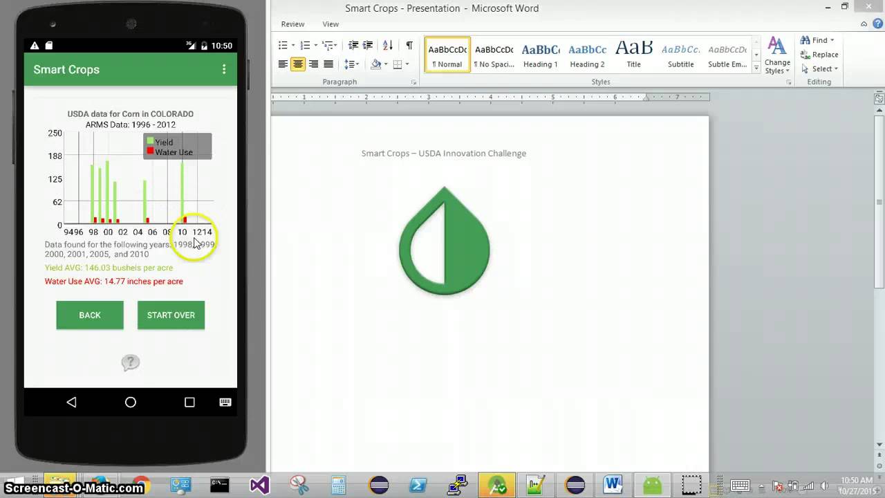 Smart Crops - Android App demo