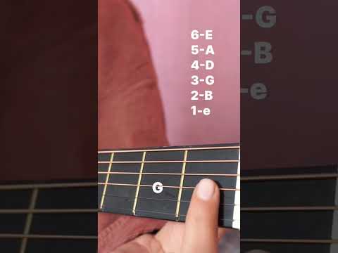 guitar strings names & numbers// strings name in guitar