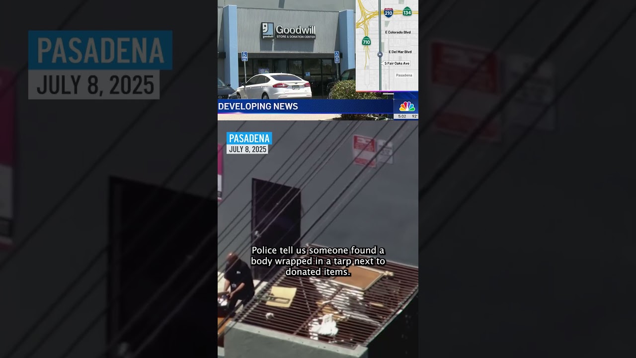 Body found at Pasadena Goodwill