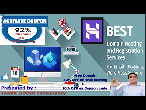 Best Web Hosting Platform!|How to get FREE Domain and 82% OFF Web hosting||Hostinger plans analysis