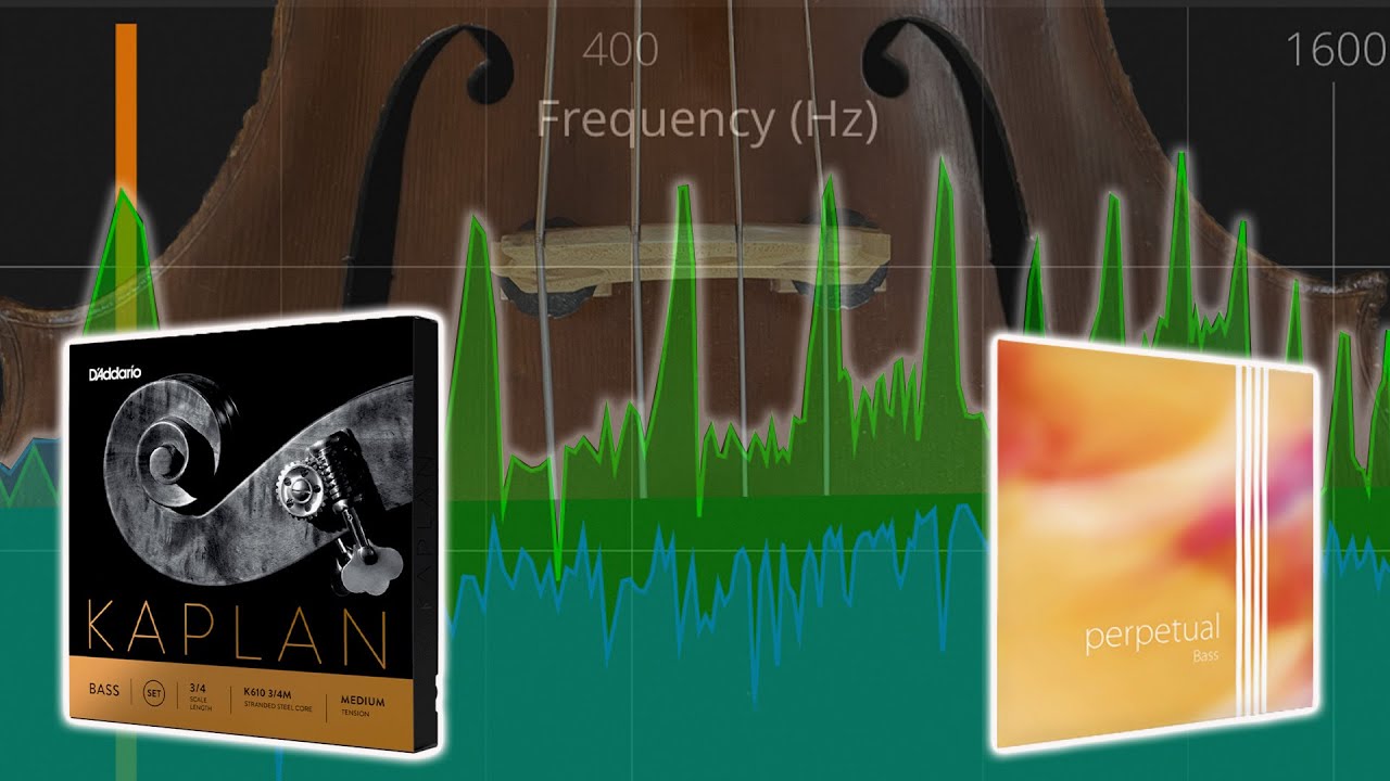 Double bass string comparison - Kaplan vs Perpetual!