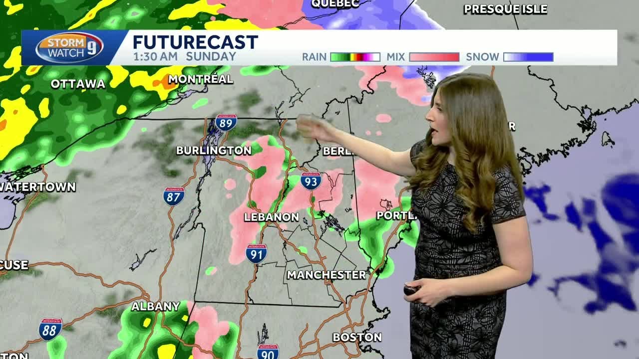 Video: Showers likely for Easter Sunday