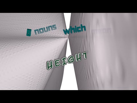 height - 5 nouns with the meaning of height (sentence examples)