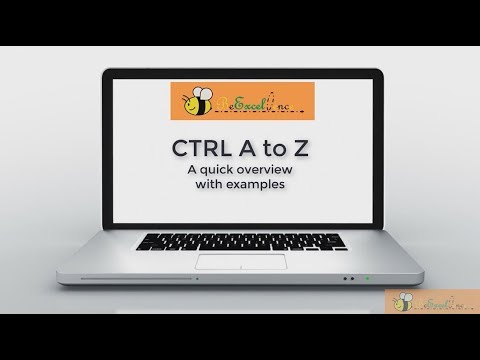 CTRL A to Z – Learn 25 #Excel Shortcuts with demonstrations | wmfexcel