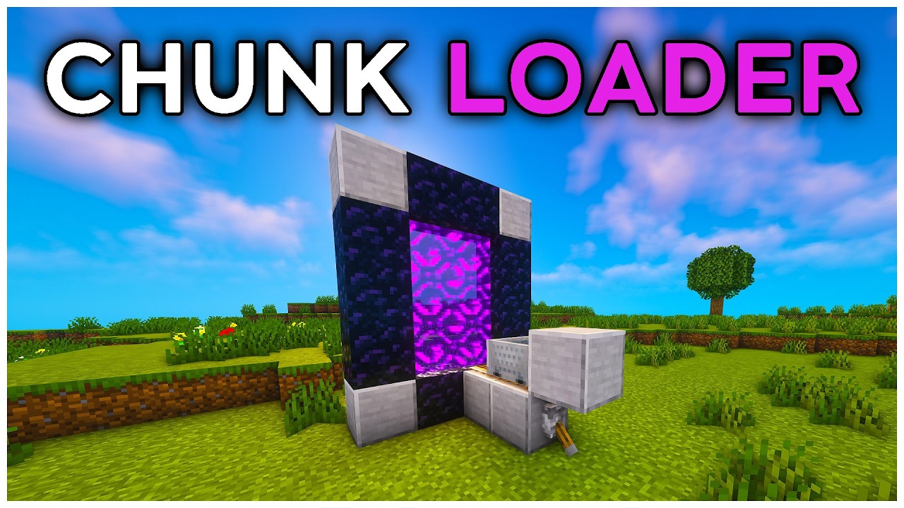 Minecraft EASIEST Chunk Loader Java 1.21.11 (Tutorial)