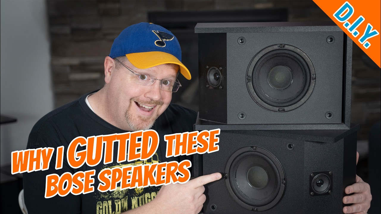I Gutted Some Vintage Bose Speakers So You Don't Have To