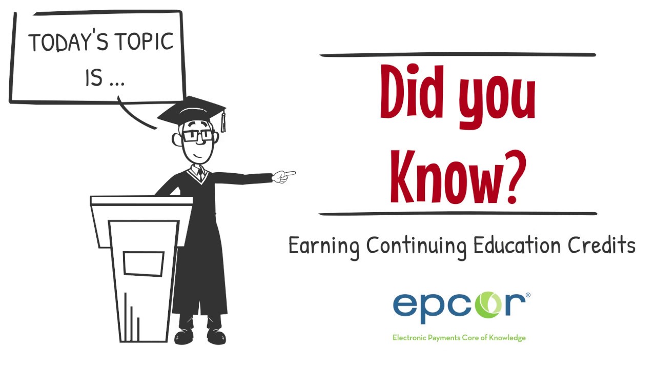 Earning Continuing Education Credits