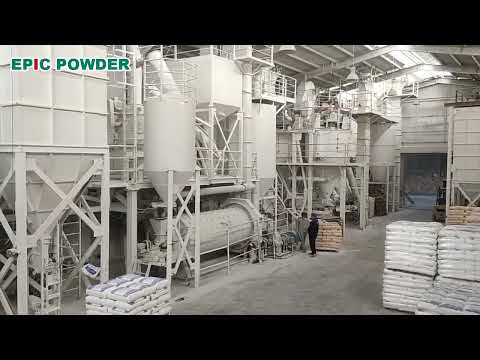 Calcium Carbonate Ball Mill Plant With Classifying System——EPIC