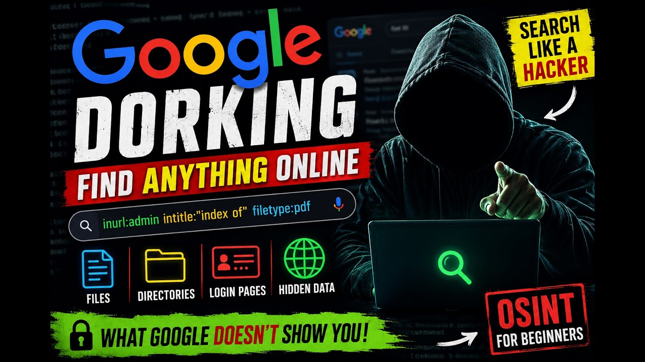 Google Dorking Explained  (Find Hidden Stuff Online)