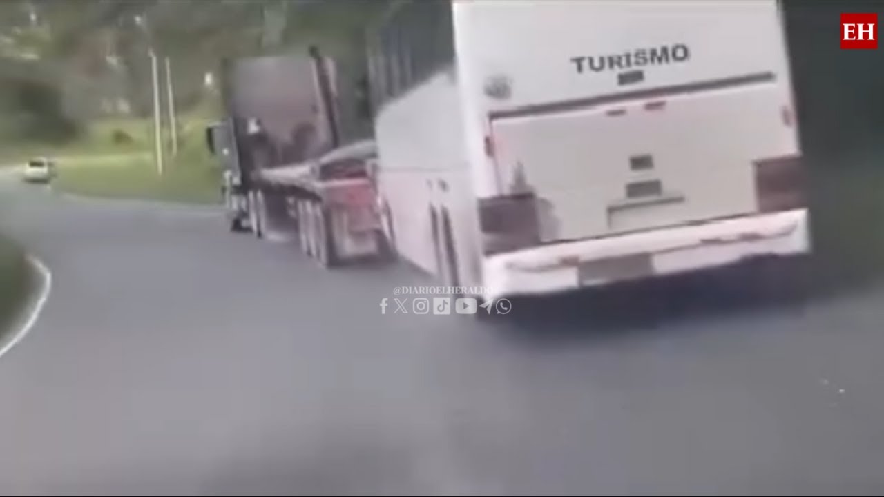 A truck driver stops a bus without brakes and prevents a fatality on the western highway.