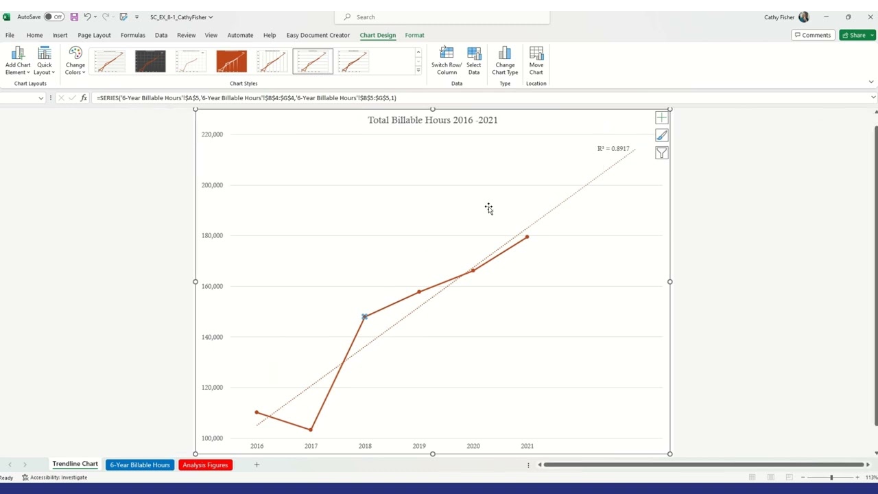 Excel Module 8 Walkthrough