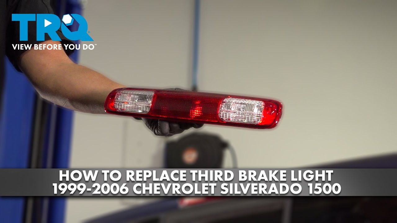 How to Replace Third Brake Light 1999-2006 Chevrolet Silverado 1500