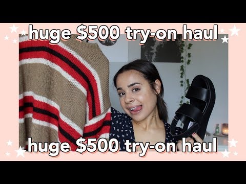 huge $500 try-on clothing haul // i.am.gia, urban, etc.