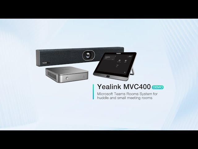 Video Conferencing System - Yealink UVC34- All in one Video ...