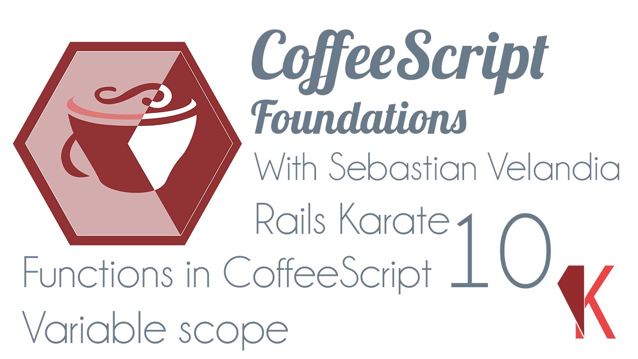 10 - CoffeeScript functions - Variable scope