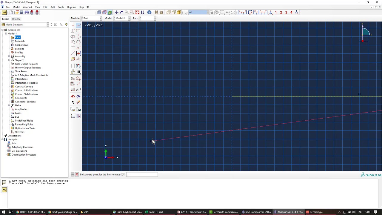 Abaqus Tutorial: Beam element performance